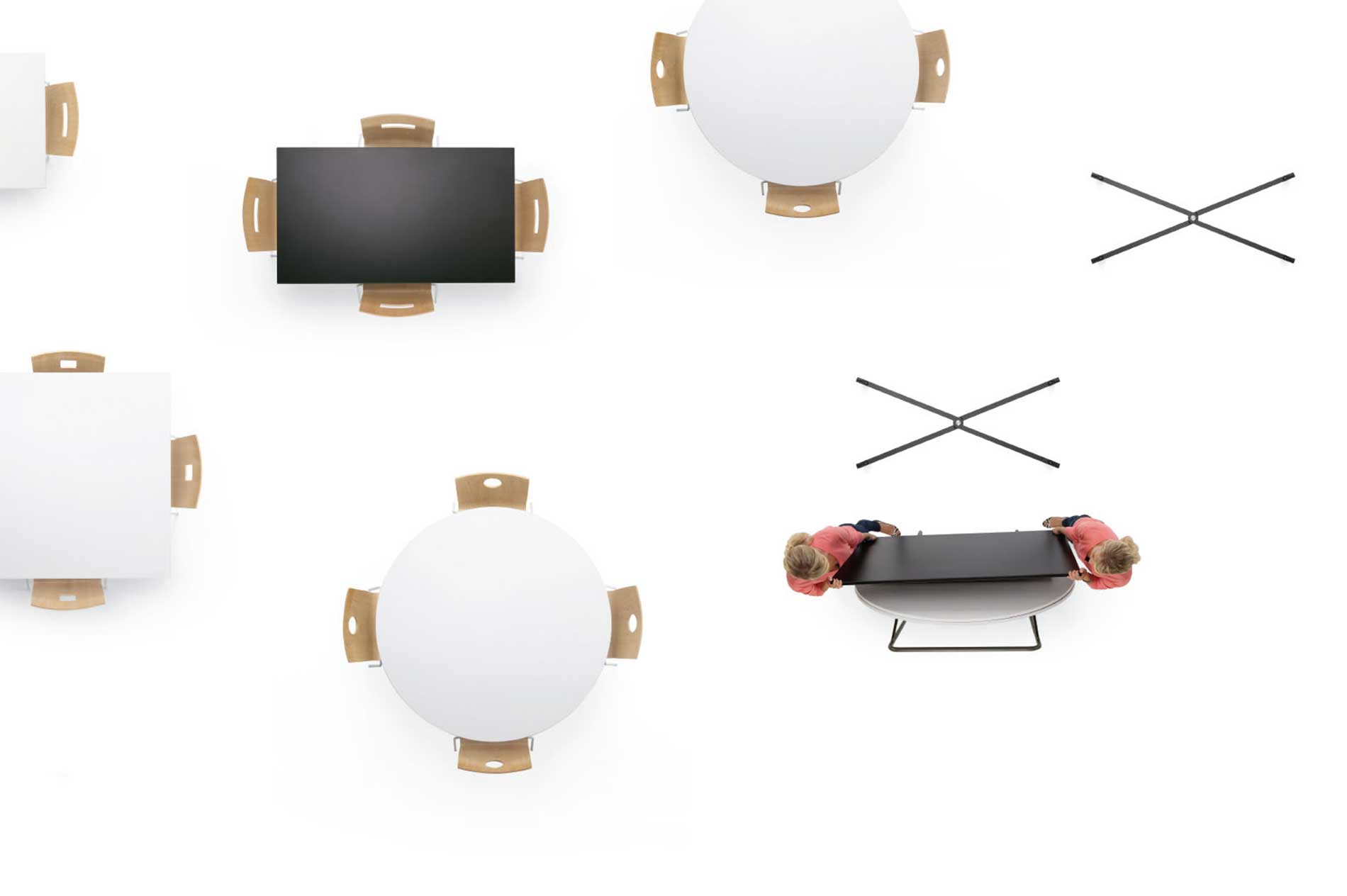 Fast Modular Table - Leland Furniture