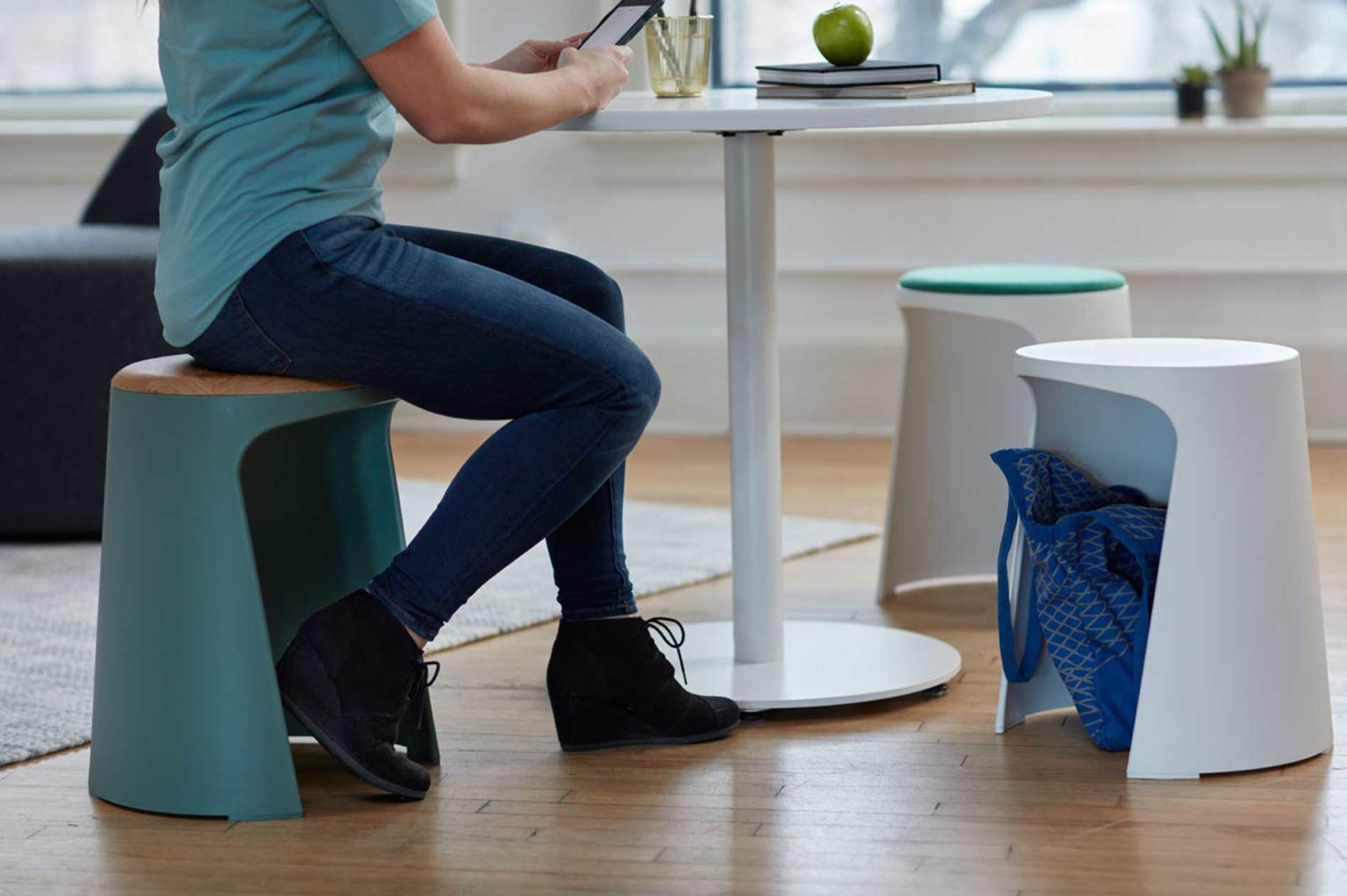 Handy Stacking Stool - Leland Furniture